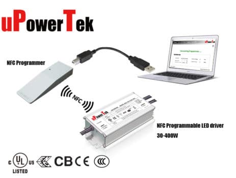 Programming the LED Drivers by NFC - uPowerTek