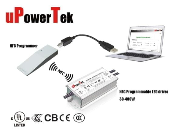 Programming the LED Drivers by NFC - uPowerTek