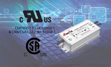 uPowerTek 150-400W constant voltage LED driver are certified by UL ...