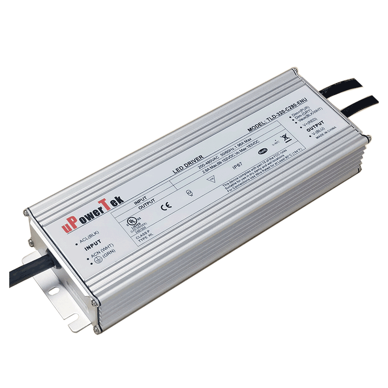 320W 180-528Vac LED Driver - uPowerTek