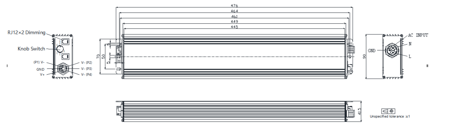 Tunable Spectrum LED Driver for Grow Light - uPowerTek