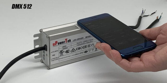 DMX Dimming Waterproof LED Drivers - uPowerTek